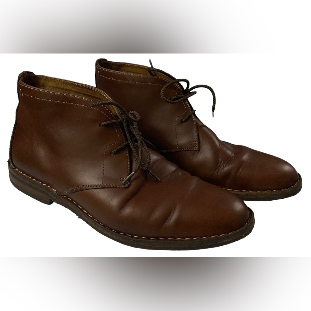 Trask Boots Mens Two Eye Chukka Boot 30-0892 Brown Le… - Gem